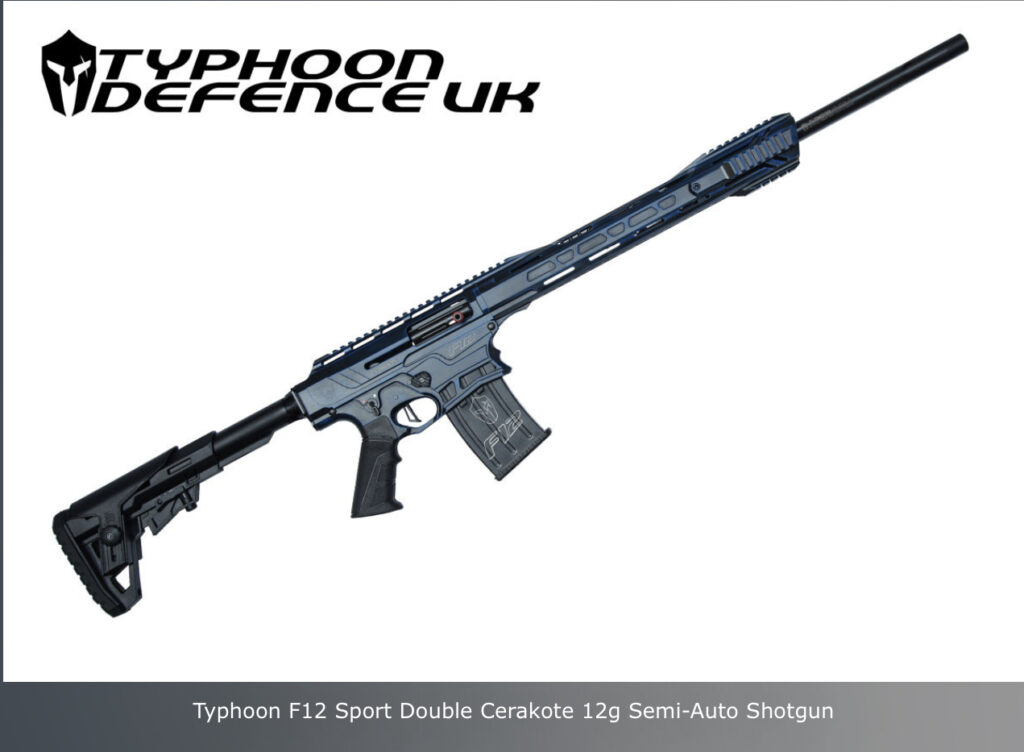 Typhoon F12 Sport Double Cerakote 12G – Shooter Ready